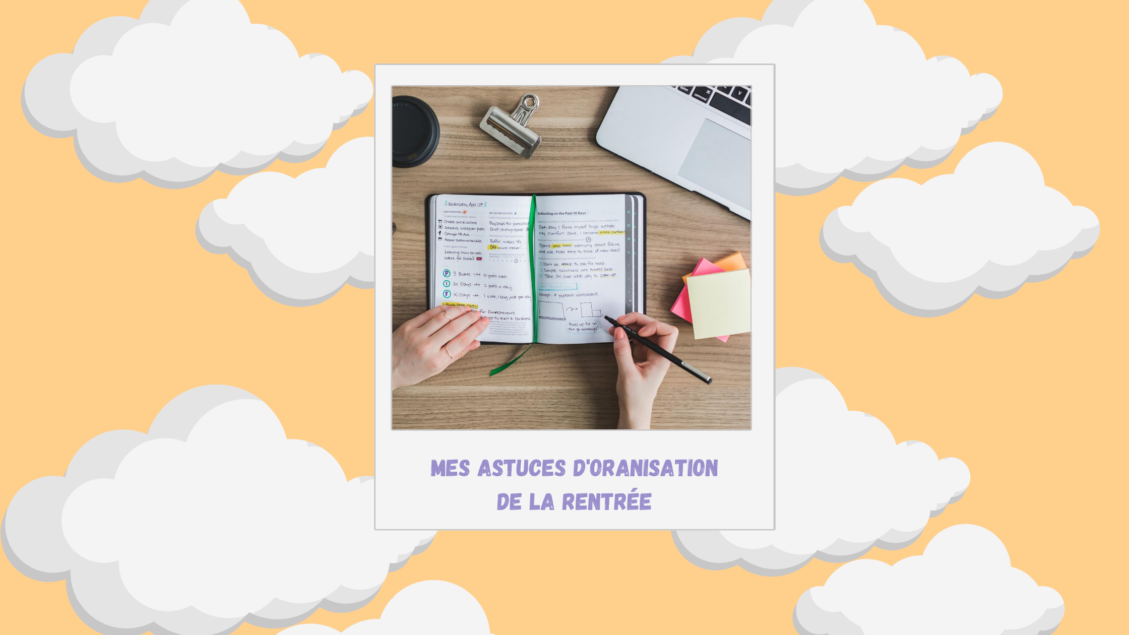 Mes astuces d'organisation de la rentrée - Ralitsa Dimitrova